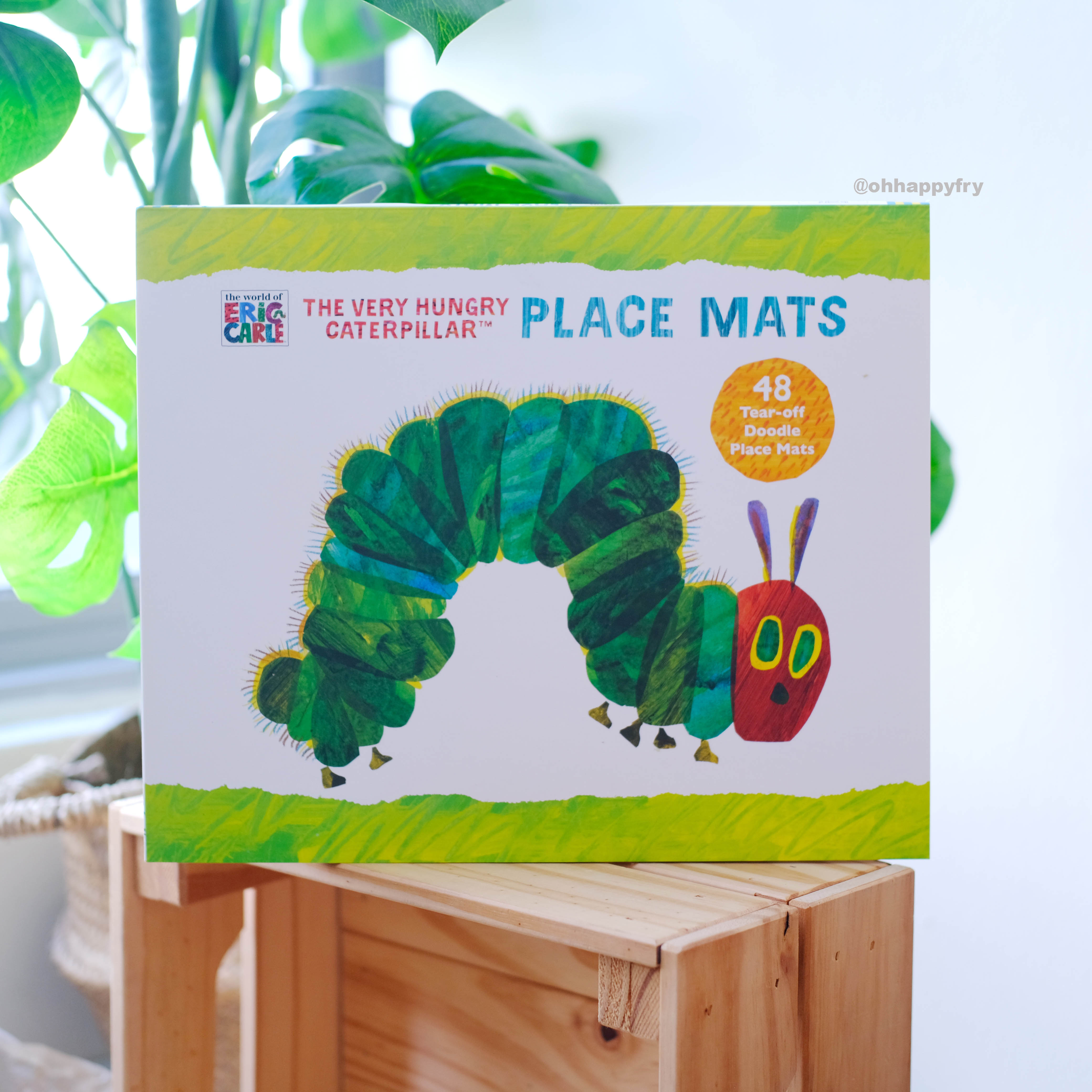 The Very Hungry Caterpillar(TM) Place Mats Book – Oh Happy Fry