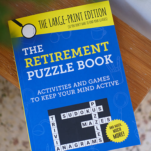 The Retirement Puzzle Book : Activities and Games to Keep Your Mind Ac ...