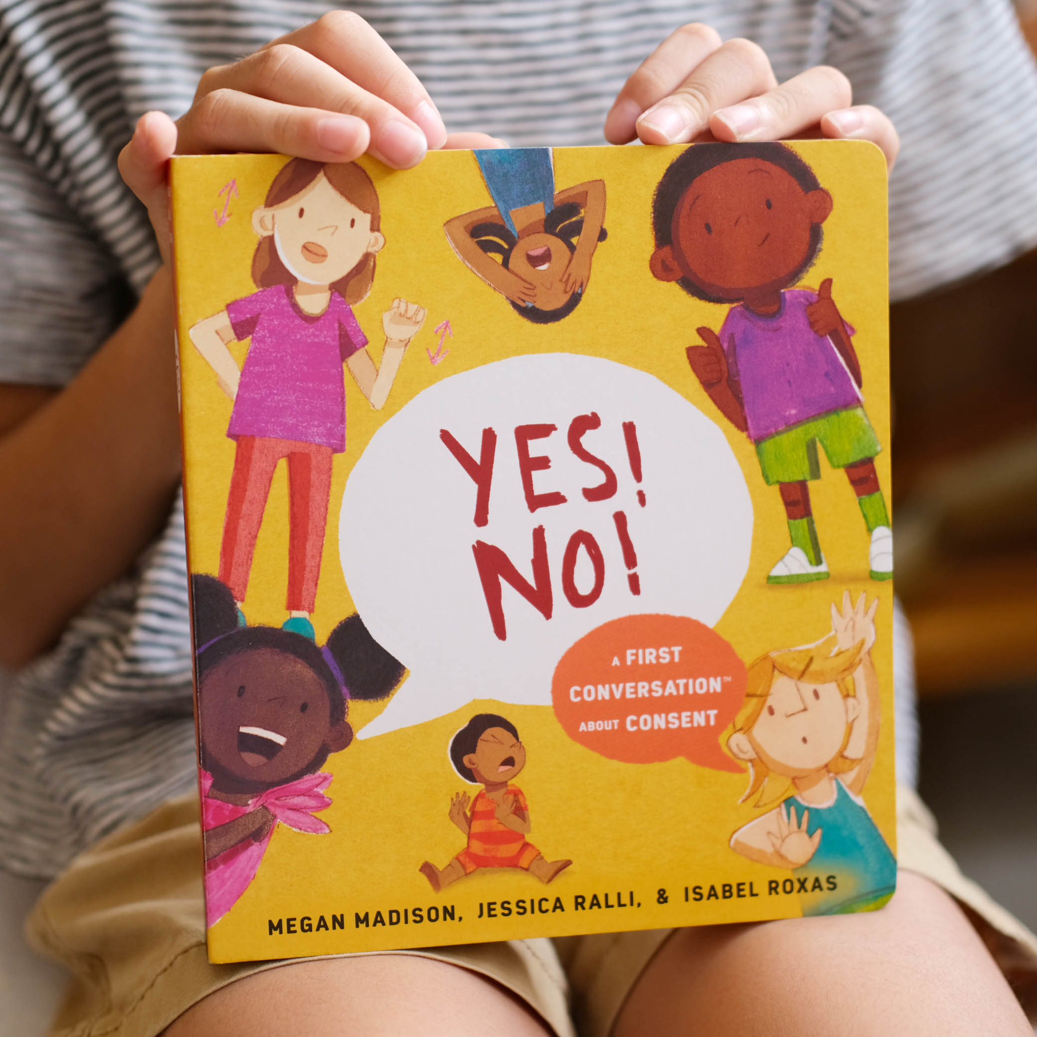 Yes! No!: A First Conversation About Consent (Boardbook) – Oh Happy Fry