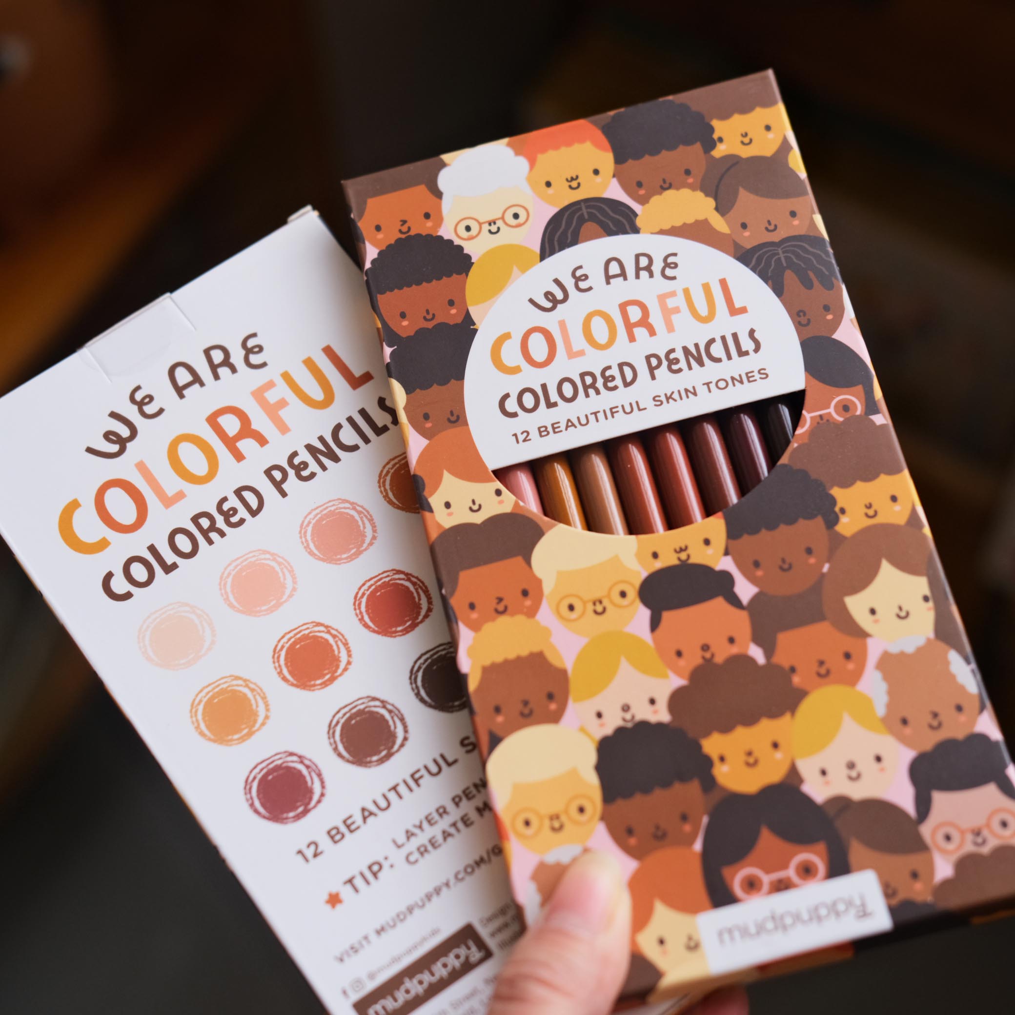 We Are Colorful Skin Tone Colored Pencils – Oh Happy Fry