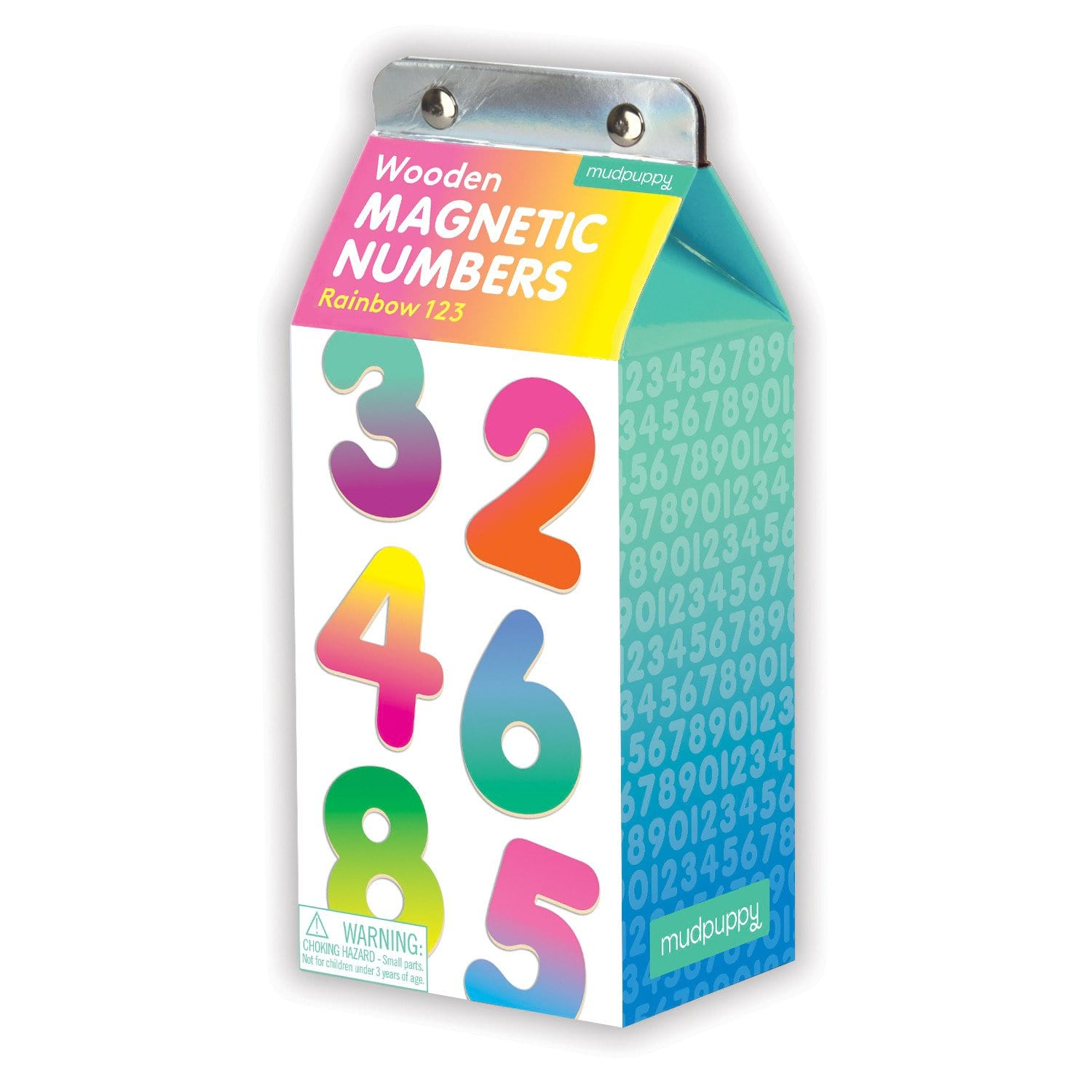 Rainbow 123 Wooden Magnetic Number set – Oh Happy Fry